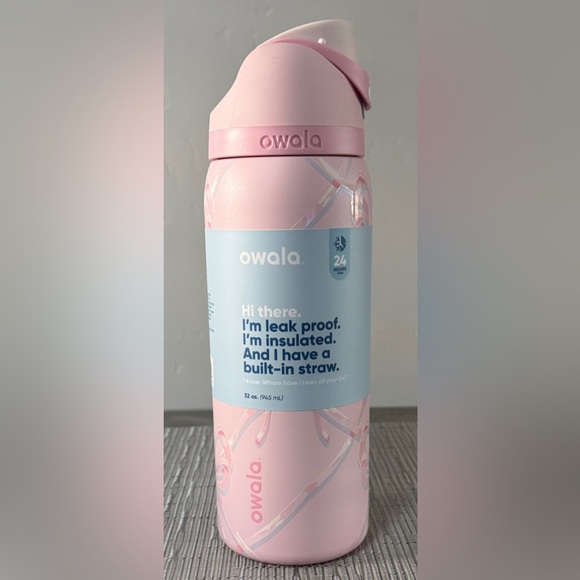 Owala SugarPlum Fairy | Dining | Owala Free Sip Pink Sugar Plum Fairy ...
